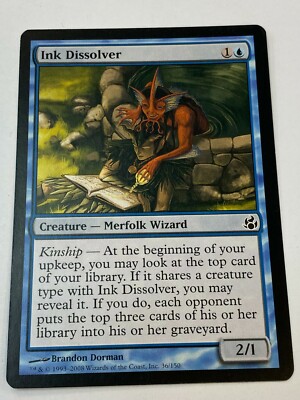 Ink Dissolver - Morningtide - Magic the Gathering MTG Nice! | eBay