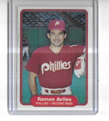 1982 Fleer #239 Ramon Aviles Philadelphia Phillies | eBay