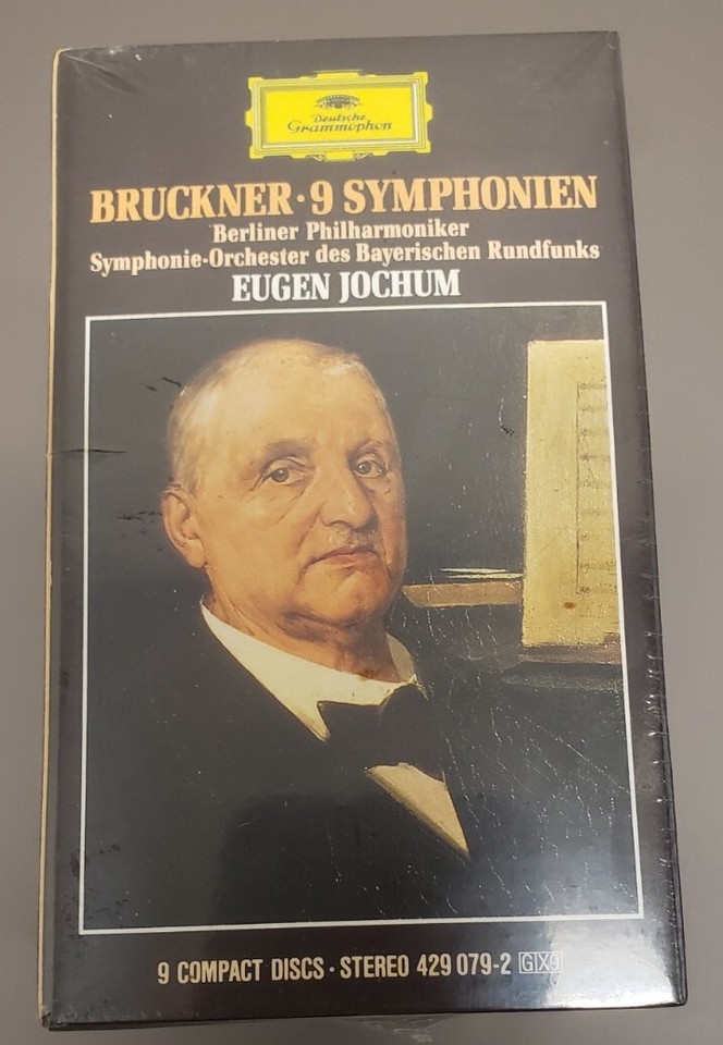 NEW Anton Bruckner 9 Symphonien Symphonies Eugen Jochum 9 CD Box set ...