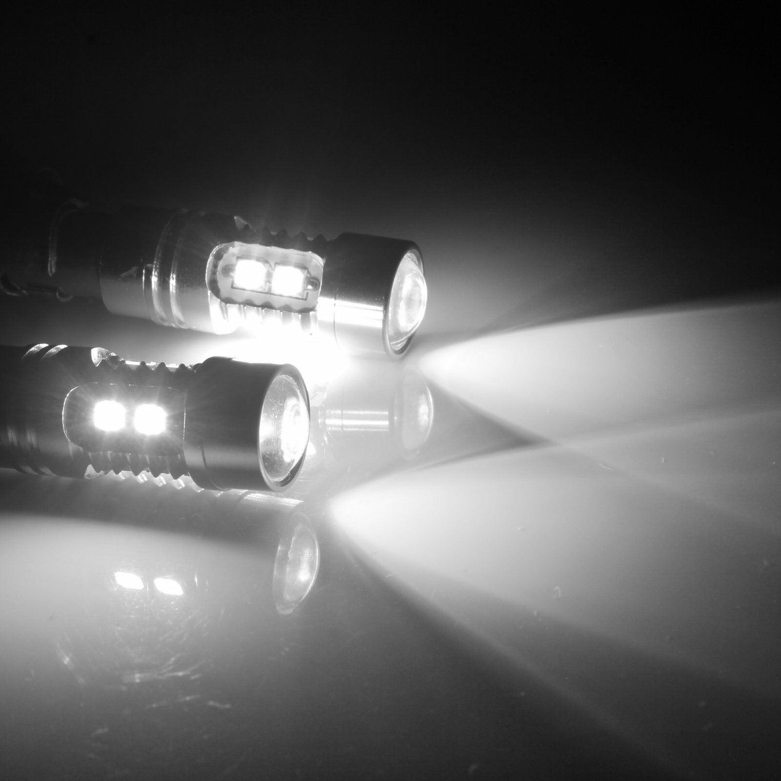 2x BA9s H10W LED BMW Angel Eyes Parking Light Bulb Lamps Xenon White ...