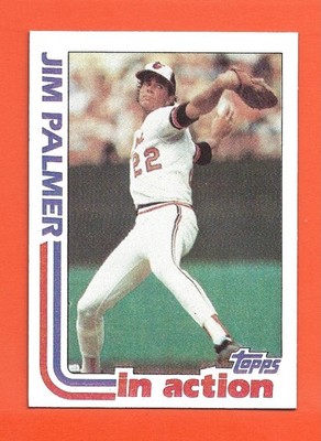 Jim Palmer 1982 Topps #81 In Action | eBay