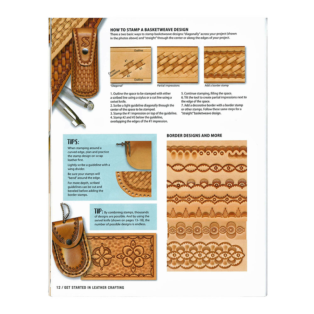 Get Started in Leather Crafting Project Book for Beginners 48 ...