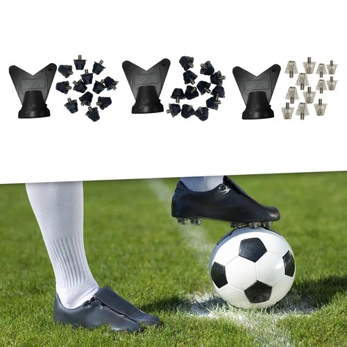 12x Football Boot Spikes Screw in Turf Rugby Studs for Indoor Outdoor ...