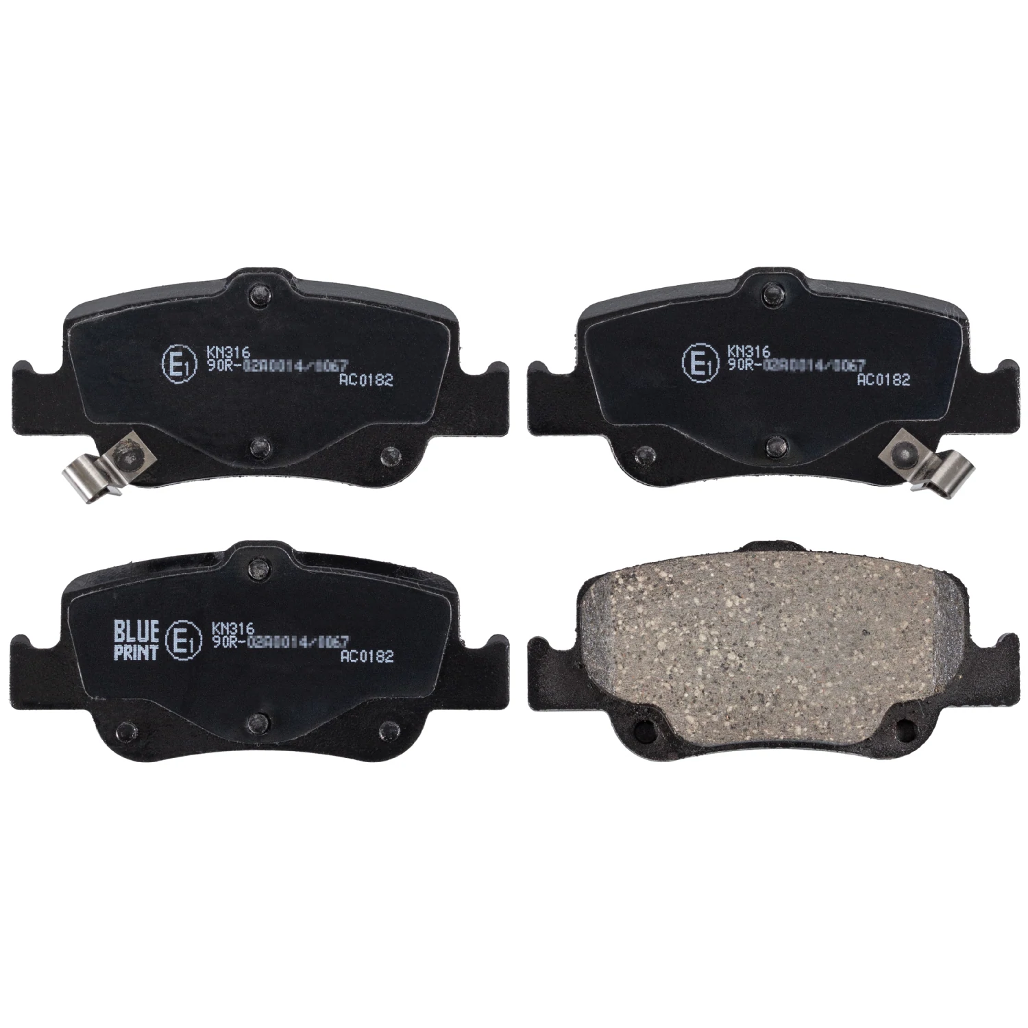 Rear Brake Pads Corolla Set Kit Fits Toyota 04466-02170 Febi 170285 ...