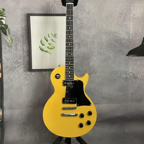 TV Yellow LP Special Electric Guitar Black Pick Guard 2P90 Pickups ...
