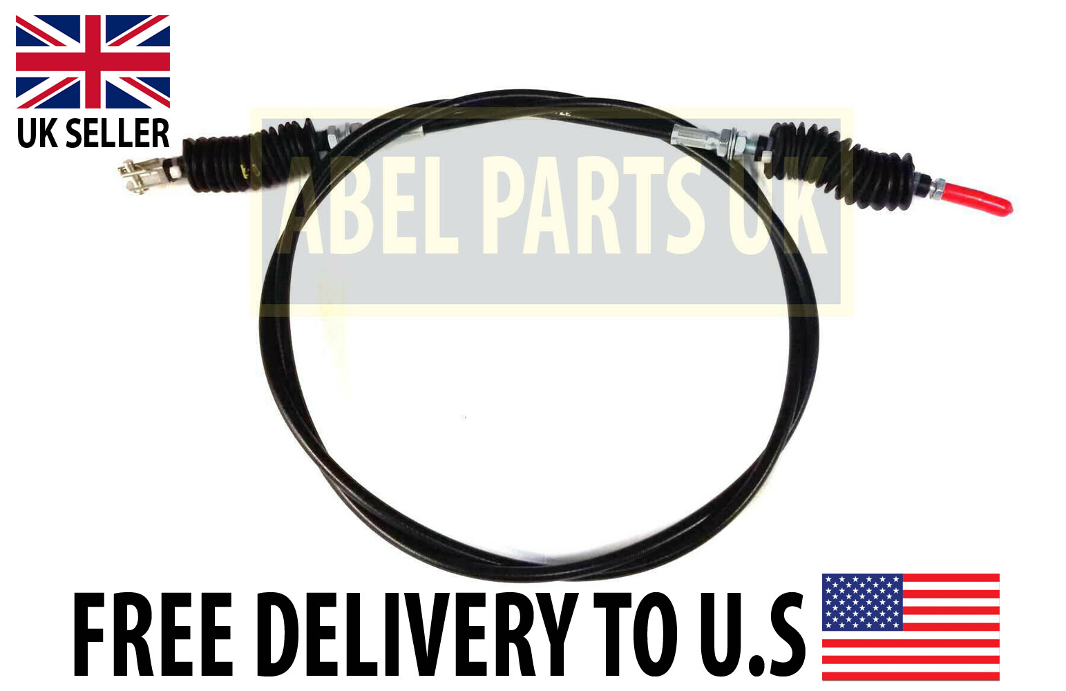 JCB PARTS - ACCELERATOR CABLE FOR VARIOUS JCB MODELS (PART NO. 331/ ...