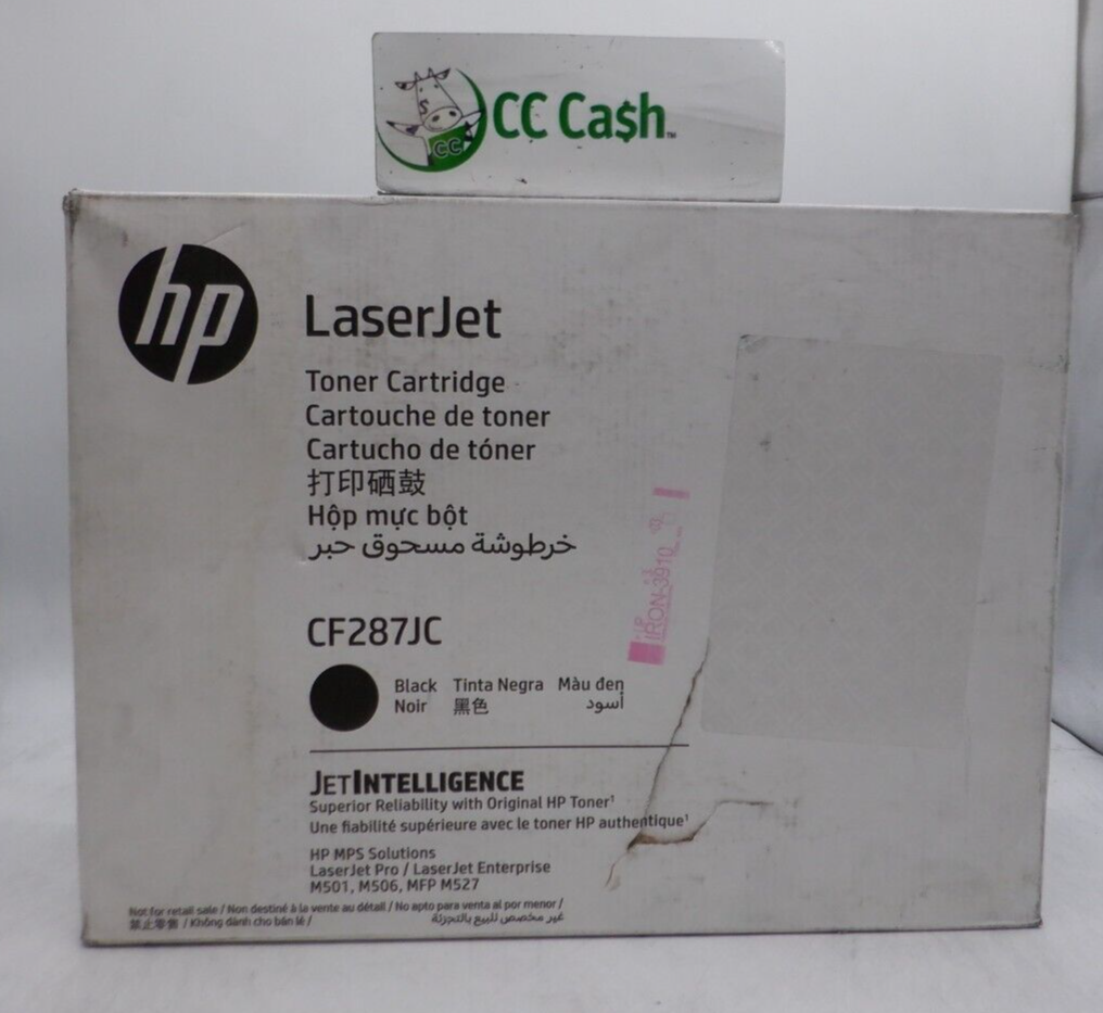 HP 87j Cf287jc Toner Cartridge Black Genuine for sale online | eBay