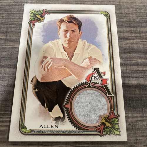 2023 Topps Allen & Ginter Hoodie Allen Worn Relic #AGRA-HA CA | eBay