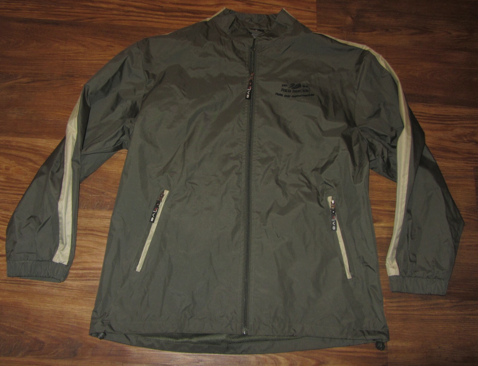 Red Rocks Park and Amphitheatre Mens Full-Zip Rain Ja… - Gem