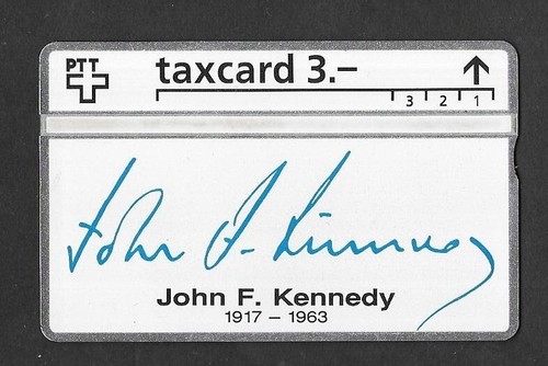 RARE / CARTE TELEPHONIQUE - JOHN FITZGERALD KENNEDY JFK US PRESIDENT ...