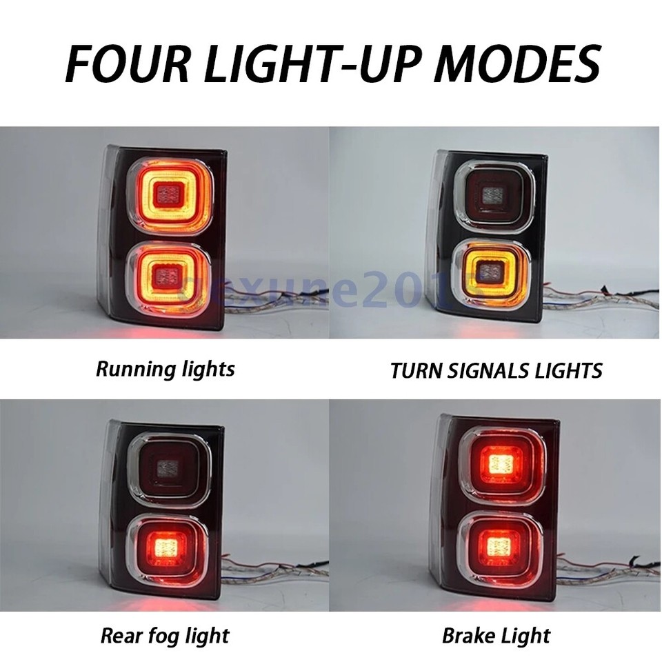 Rear Tail Lamp Taillight Assembly For Range Rover Vogue L322 2002-2012 ...