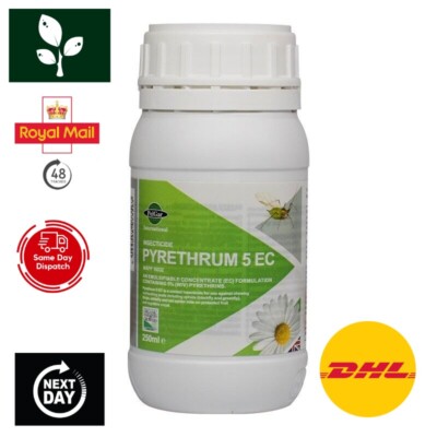 Pyrethrum 5EC 250ml | Organic Insecticide | Pest Control White Fly ...