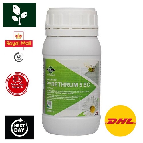 Pyrethrum 5EC 250ml | Organic Insecticide | Pest Control White Fly ...