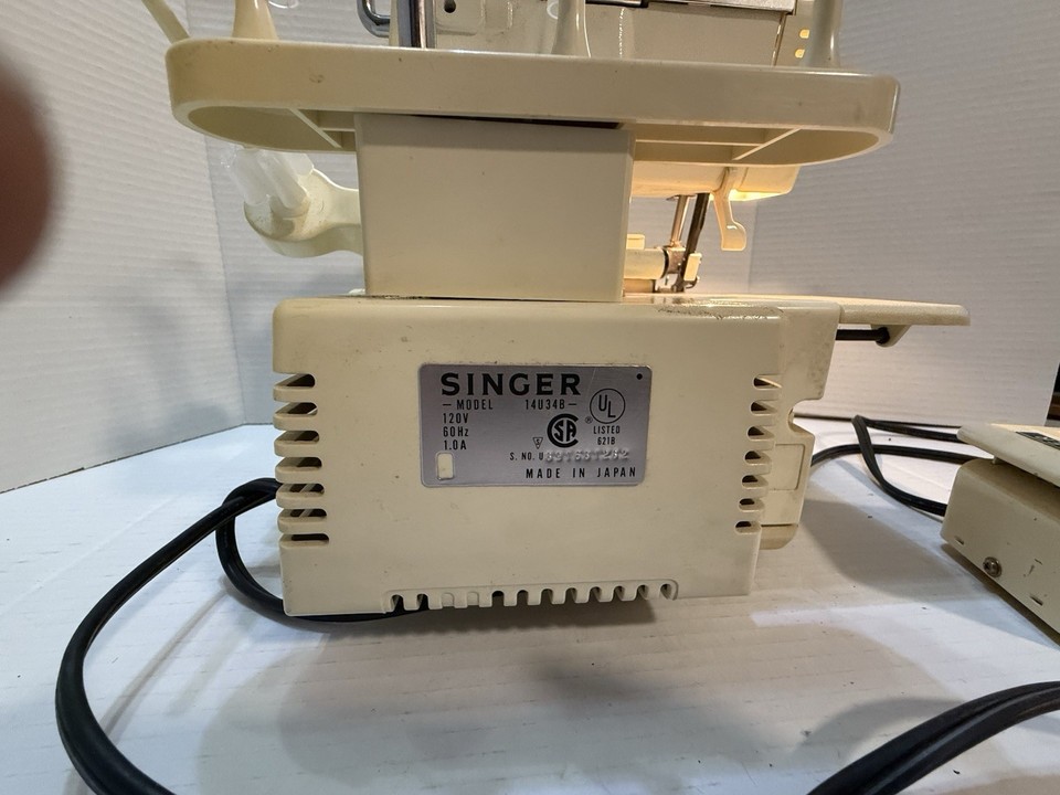 Singer Ultralock Serger Sewing Machine 14U34B | eBay