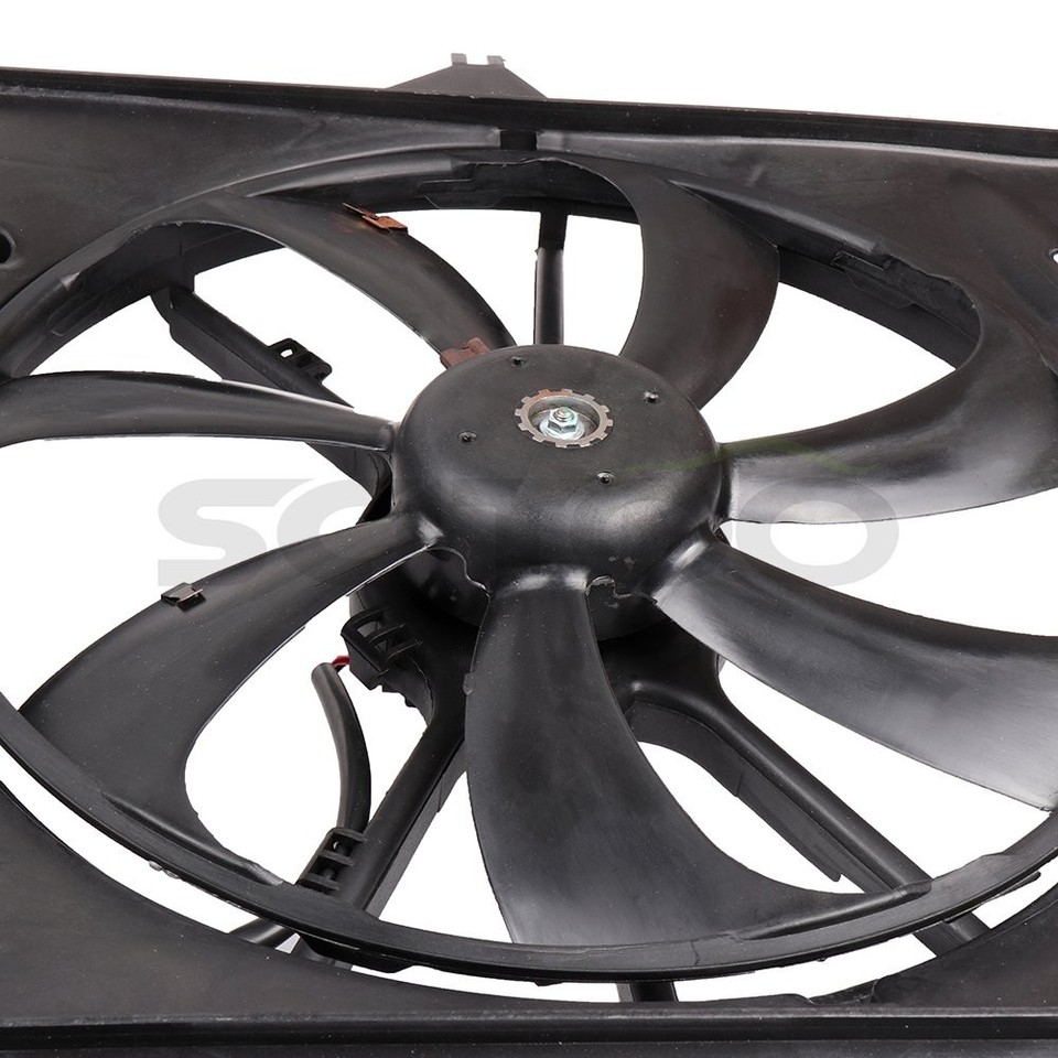 Car AC Condenser and Cooling Fan Kit Fit For 2012 2013-2017 Toyota ...