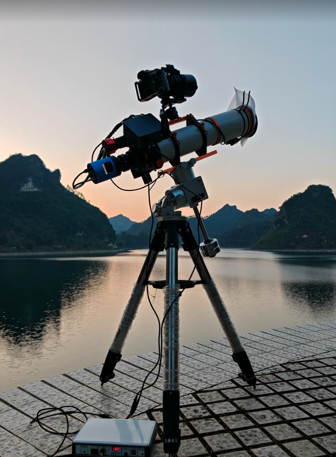 Juwei-17 mount with Dual saddle - Telescope Mount -Harmonic equatorial ...