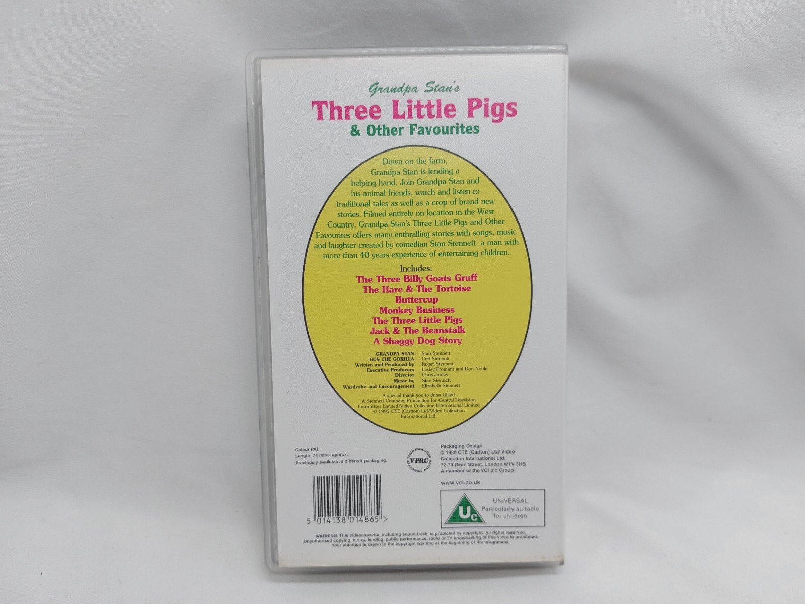 Grandpa Stan's Three Little Pigs - VHS Video | eBay UK