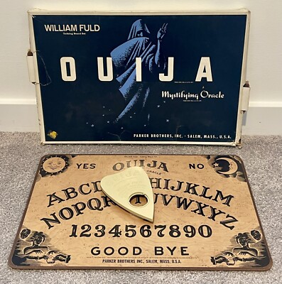Vintage 1938 William Fuld MYSTIFYING ORACLE Original Ouija Board ...