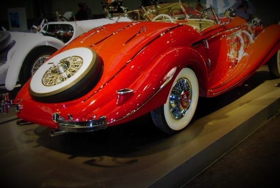 Mercedes Benz Vintage Classic Custom Metal Model Concept Hot Rod Race ...