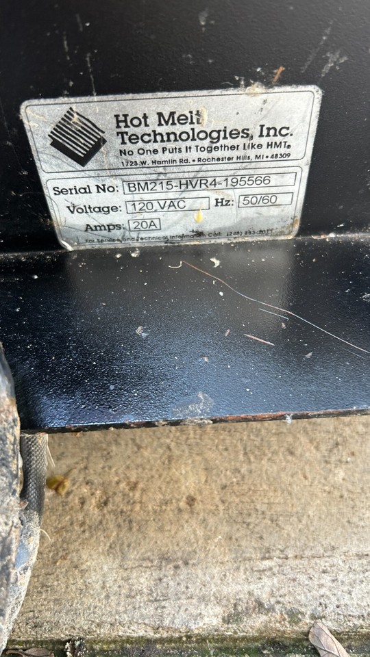 Hot Melt Technologies Benchmark 215-HVR-4 | eBay