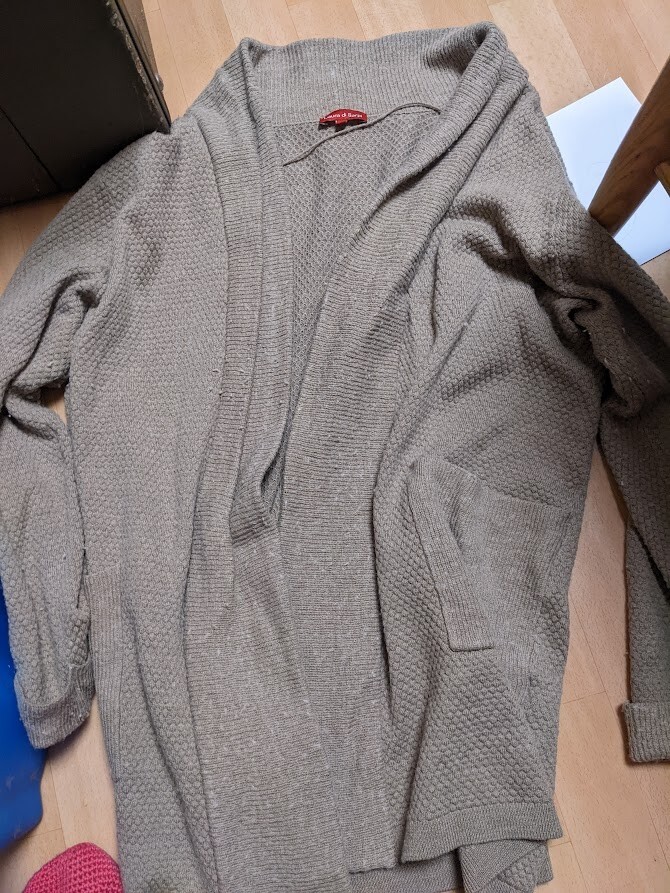 Weste Damen braun Gr. 48 Langarm Laura di Scarpi | eBay.de