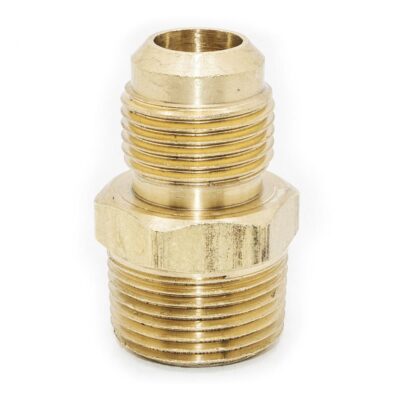 Thrifco 6948010 #48 5/16 Inch x 3/8 Inch Brass Flare MIP Adapter | eBay