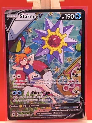Starmie V TG13/TG30 Astral Radiance Trainer Gallery Ultra Rare Pokemon ...