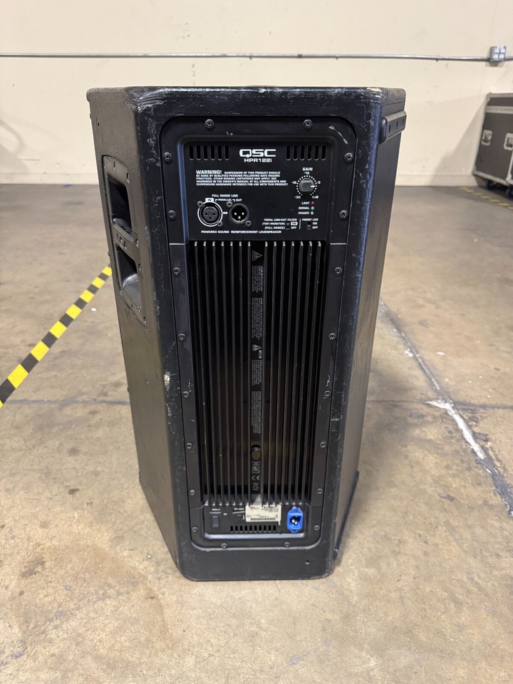 QSC HPR122i 12-inch Two-Way Powered Loudspeaker w/ Soft Cover | eBay