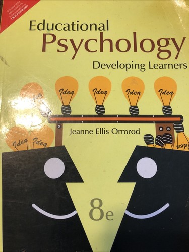 Educational Psychology, Developing Learners, 8/E By Ormrod ...