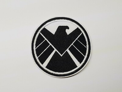Quality Iron/Sew on S.H.I.E.L.D Patch Marvel Comics Avengers agents of ...