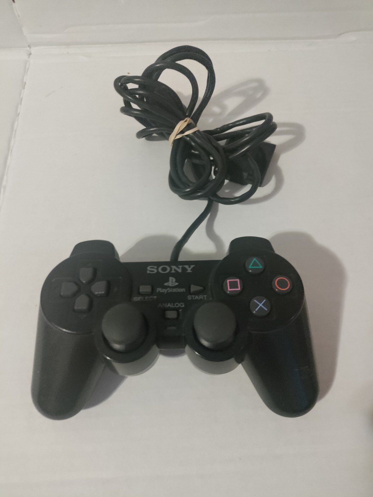 Sony PlayStation 2 Dual Shock 2 Analog Game Controller SCPH-10010 Black ...