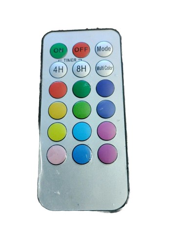 Color Changing LED Light Bulbs Remote Control ONLY 12 Preset Colors ...