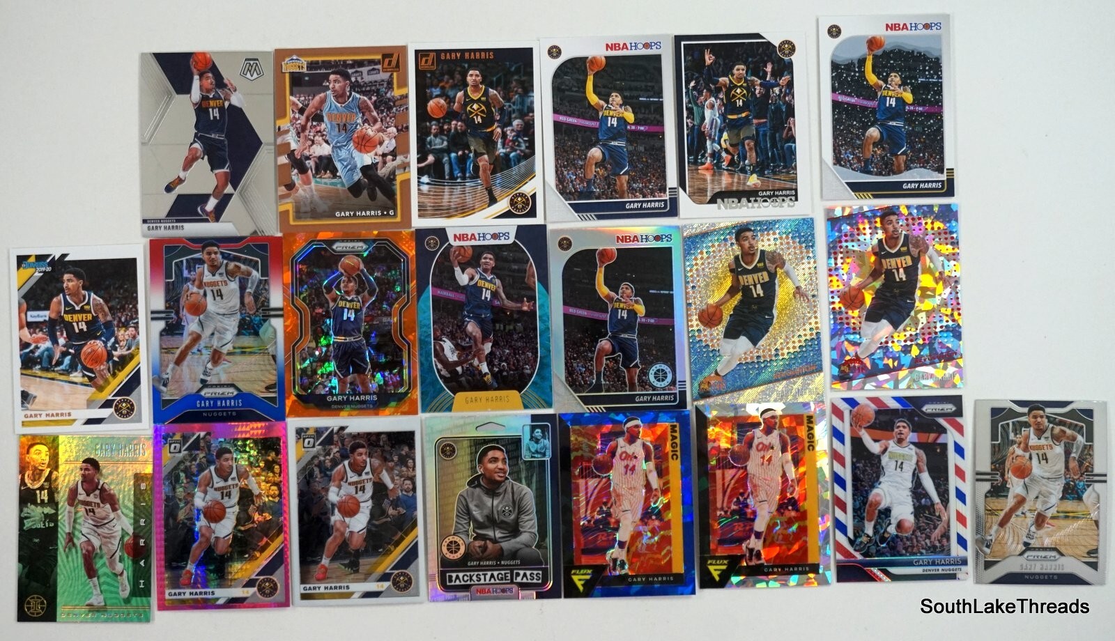 Gary Harris Denver Nuggets Michigan State Spartans 21x Card Lot SP ...