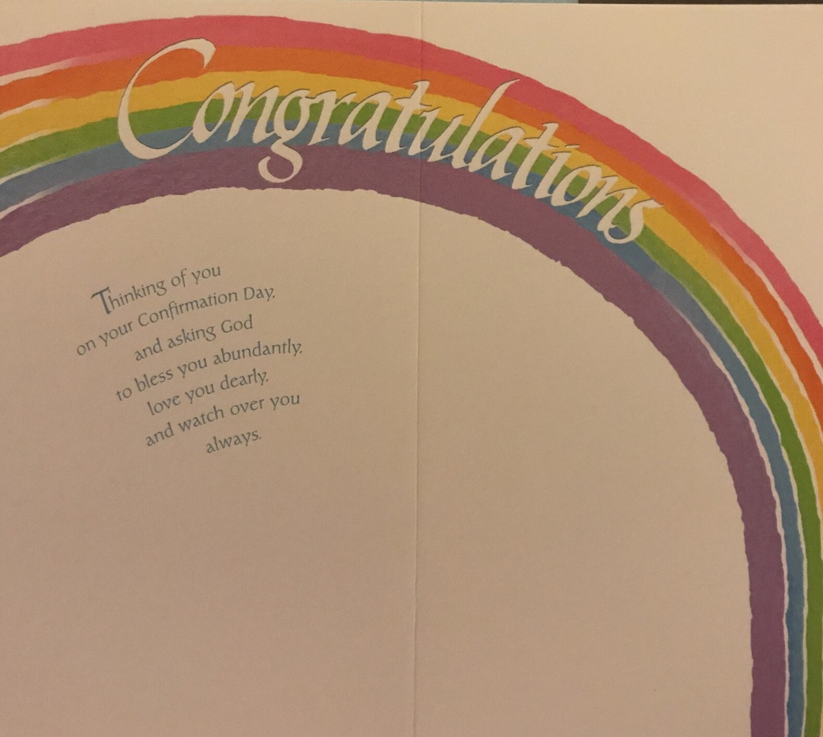 Congratulations On Your Confirmation Cards