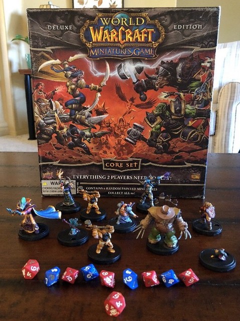 World Of Warcraft Miniatures Game Core Set Booster Case Of 16 Factory ...