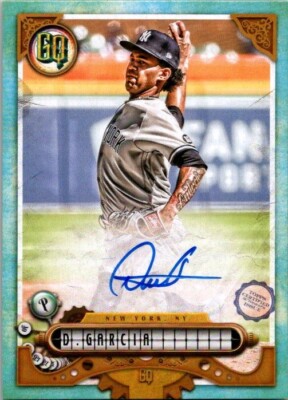 2022 TOPPS GYPSY QUEEN AUTOGRAPH BLUE PARALLEL #GQA-DG DEIVI GARCIA 72/ ...