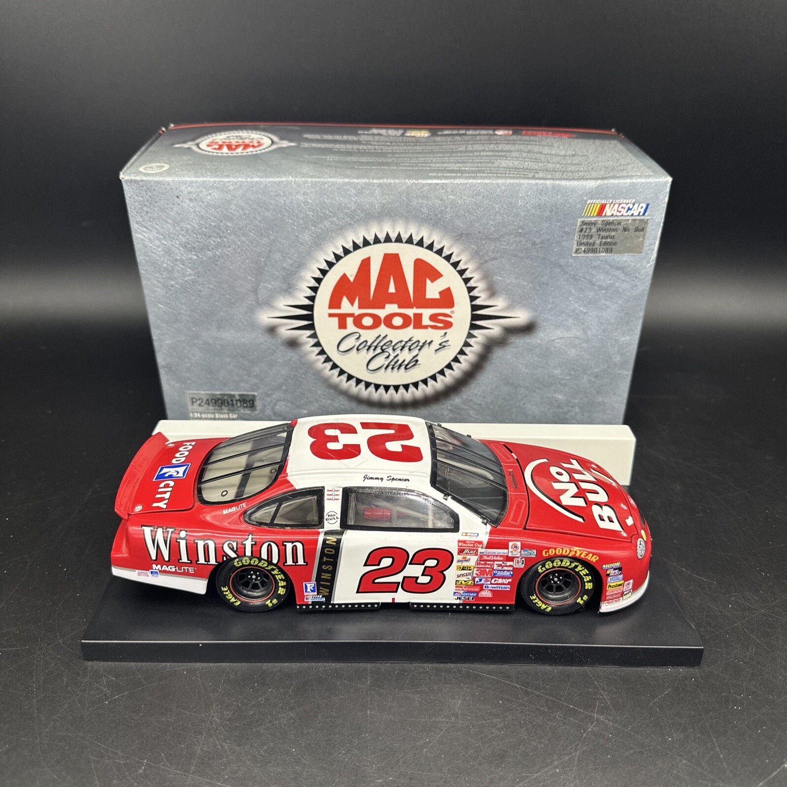 Action Mac Tools Jimmy Spencer Winston No Bull '99 Ford Taurus 1/24 ...