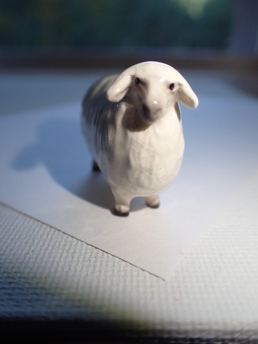 Neat Looking Tiny Porcelain Fat Sheep Figurine 1" | eBay