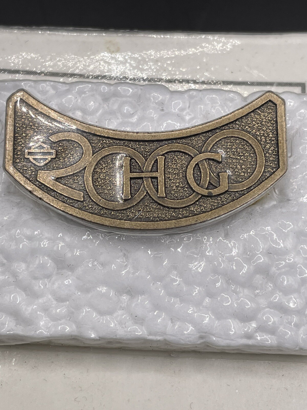 Harley Owners Group Rocker Vest Chapter Pin 2000 HOG H.O.G. Davidson ...