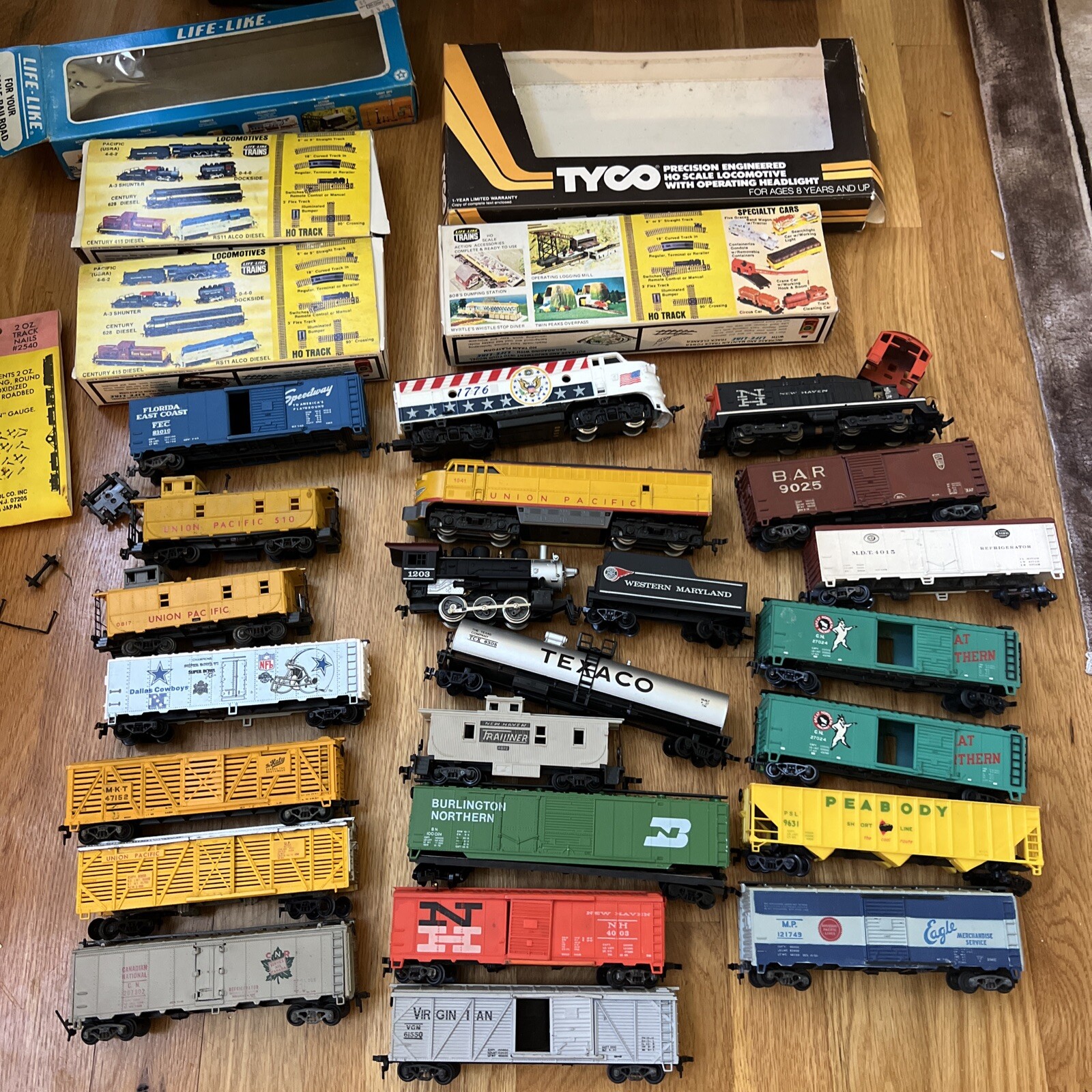 Vintage Toy Train Lot Tyco Life Like & More Collectable Model Trains | eBay
