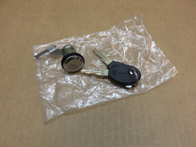 NEW OEM 89-94 NISSAN 240SX S13 COUPE TRUNK LOCK, 2 NISSAN KEYS ...
