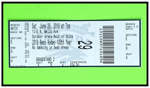 100th ANNIVERSARY 2019 RENO RODEO ~ WILDEST & RICHEST RODEO ...