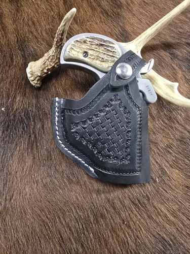 Bond Arms Derringer 2.5-3 Basket Stamped Leather Holster. USA Made. | eBay