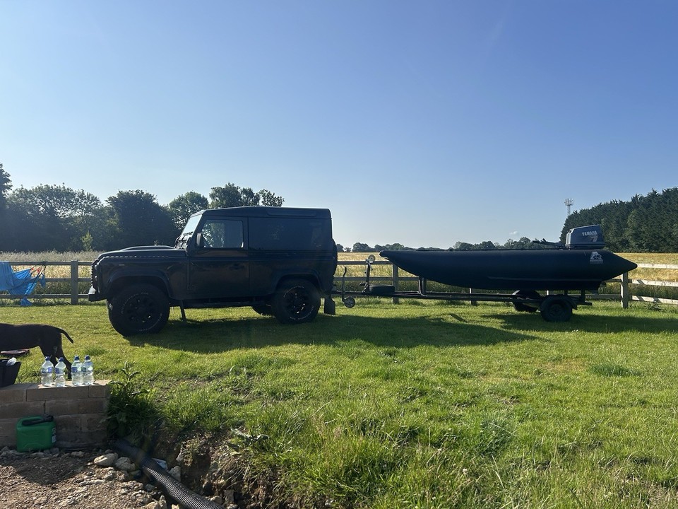 Thundercat boat 4.1m Racing Inflatable + Yamaha 50HP 2-Stroke Custom ...