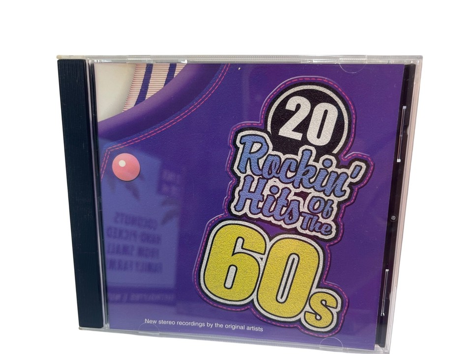 100 Rockin Hits Of The 60s Music CD Album Nostalgic 5 Disks By Original ...
