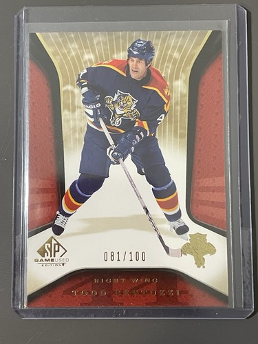 2006-07 SP Game Used Edition - Todd Bertuzzi #44 Gold /100 | eBay