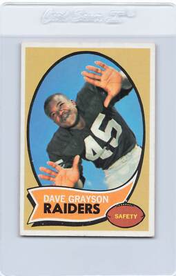 1970 Topps #31 Dave Grayson Raiders EX/MT *DA-B1842 | eBay