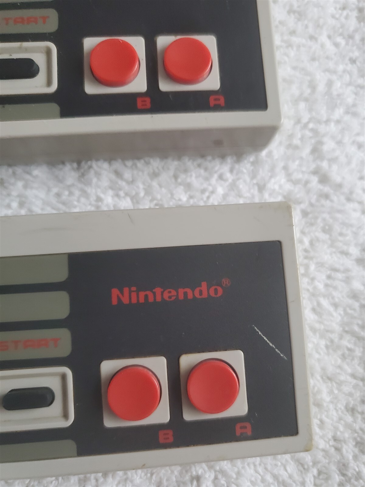 Lot of 2 NINTENDO NES Controller Original Authentic OEM NES-004 Pair 2 ...