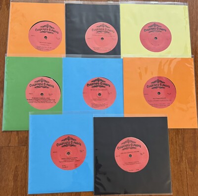 45 Rpm Records, Condensed Classics, Various Artists, 8 Record Lot, Good ...