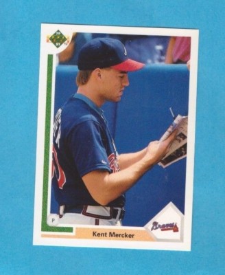 1991 Upper Deck Baseball Card #642 Kent Mercker Braves | eBay